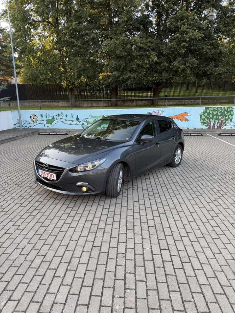 Pelēks Mazda 3 2014 Kauņa, ar dzinēja tilpumu 2.19 L un nobraukumu 224 tūkst. km par 4350 €, foto 4 vietnē AUTOMOTO.COM.LV