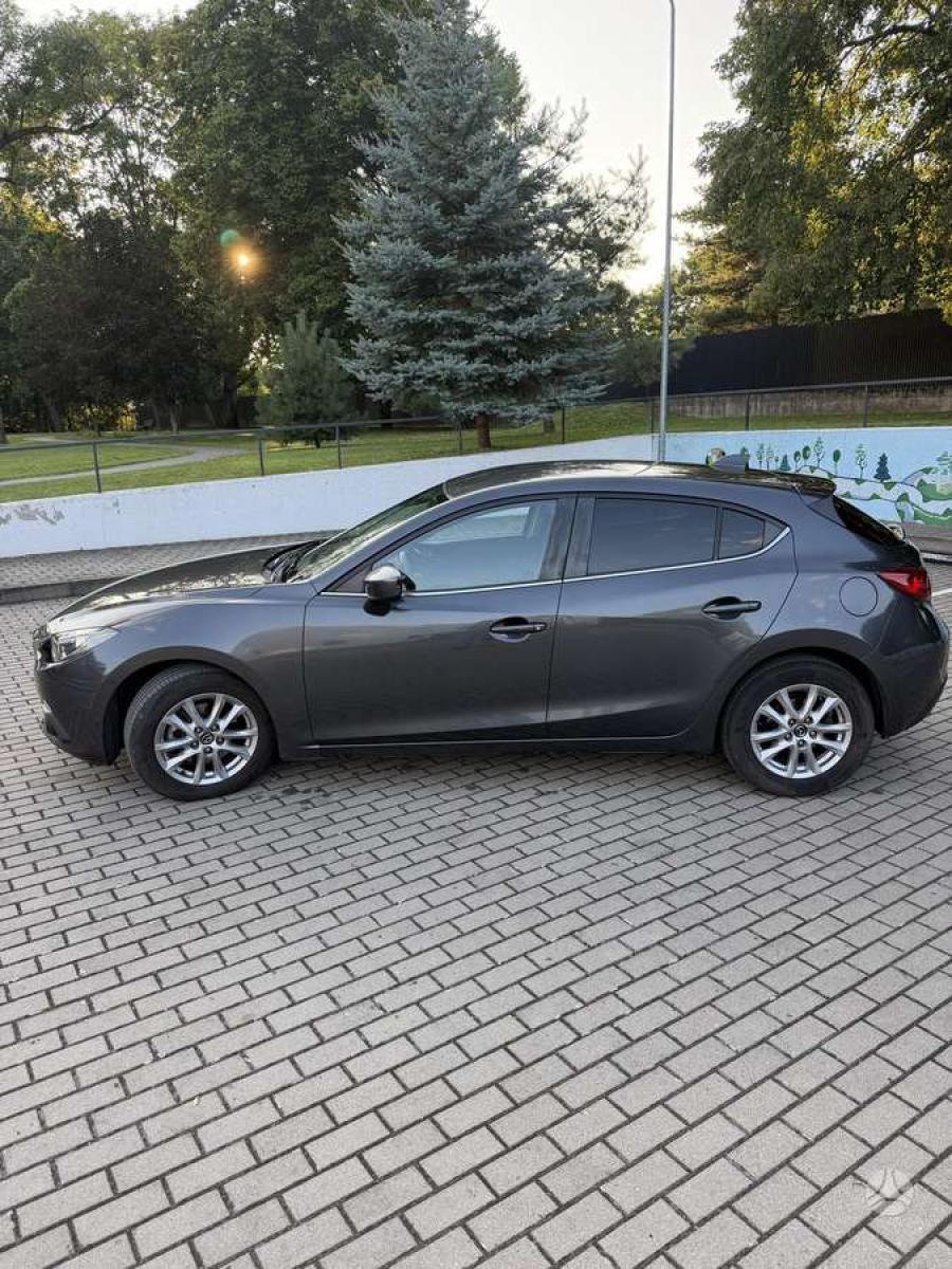 Pelēks Mazda 3 2014 Kauņa, ar dzinēja tilpumu 2.19 L un nobraukumu 224 tūkst. km par 4350 €, foto 5 vietnē AUTOMOTO.COM.LV