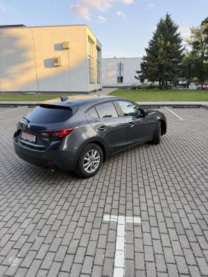 Pelēks Mazda 3 2014 Kauņa, ar dzinēja tilpumu 2.19 L un nobraukumu 224 tūkst. km par 4350 €, foto 11 vietnē AUTOMOTO.COM.LV