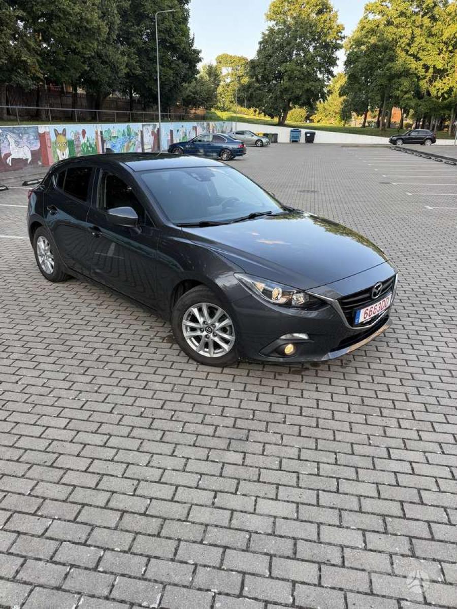 Pelēks Mazda 3 2014 Kauņa, ar dzinēja tilpumu 2.19 L un nobraukumu 224 tūkst. km par 4350 €, foto 14 vietnē AUTOMOTO.COM.LV
