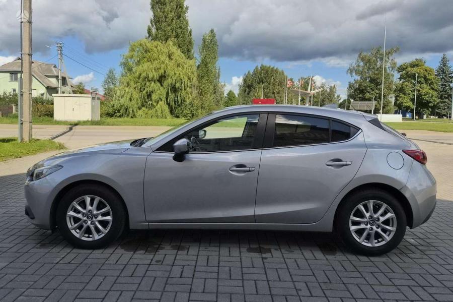Grey Mazda 3 2014 in Taurage, with an engine capacity of 2.18 L and mileage of 170 thousand km for 4900 €, photo 12 on AUTOMOTO.COM.LV