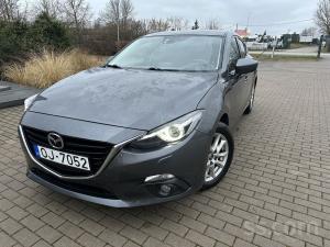 Grey Mazda 3 2015 in Riga, with an engine capacity of 2.20 L and mileage of 189 thousand km for 6950 €, photo 6 on AUTOMOTO.COM.LV