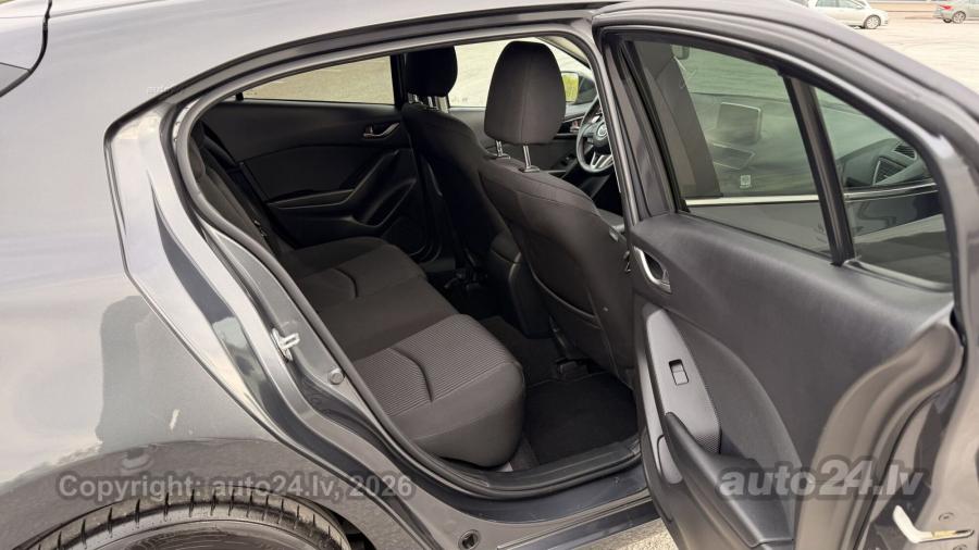 Grey Mazda 3 2015 in Tallinn, with an engine capacity of 2.00 L and mileage of 46 thousand km for 11900 €, photo 14 on AUTOMOTO.COM.LV