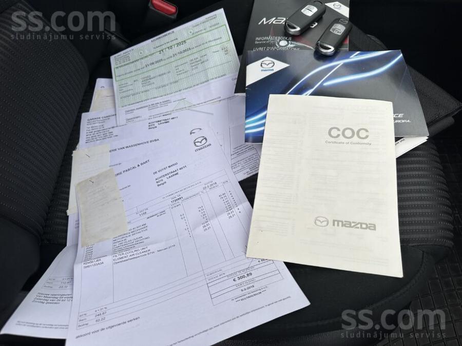 Серый Мазда 3 2015 в Рига, объемом двигателя 2.20 л и пробегом 189 тыс. км за 6950 €, фото 36 на AUTOMOTO.COM.LV