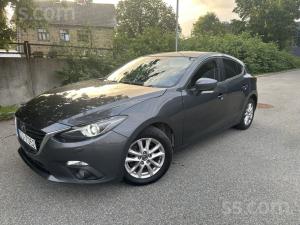 Grey Mazda 3 2015 in Riga, with an engine capacity of 2.20 L and mileage of 192 thousand km for 5350 €, photo 3 on AUTOMOTO.COM.LV