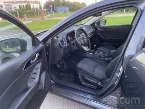 Grey Mazda 3 2015 in Riga, with an engine capacity of 2.20 L and mileage of 192 thousand km for 5350 €, photo 13 on AUTOMOTO.COM.LV