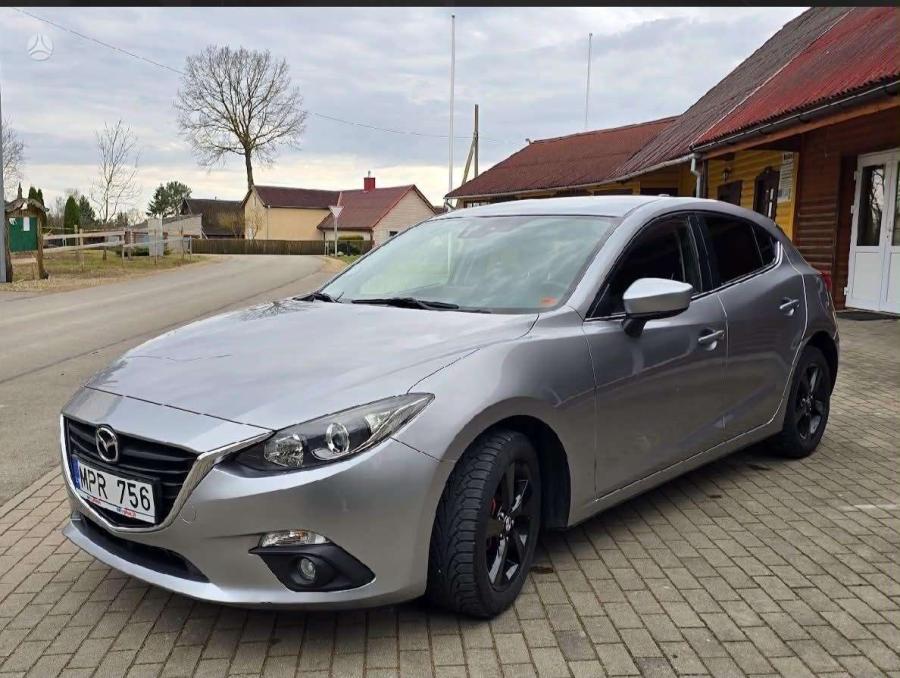 Pelēks Mazda 3 2015 Pakruojis, ar dzinēja tilpumu 2.19 L un nobraukumu 197 tūkst. km par 5900 €, foto 6 vietnē AUTOMOTO.COM.LV
