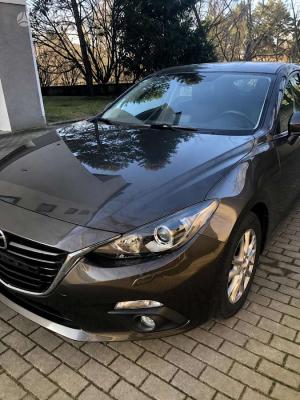 Pelēks Mazda 3 2015 Viļņa, ar dzinēja tilpumu 2.00 L un nobraukumu 52 tūkst. km par 9000 €, foto  vietnē AUTOMOTO.COM.LV