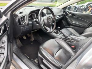 Pelēks Mazda 3 2015 Viļņa, ar dzinēja tilpumu 2.20 L un nobraukumu 234 tūkst. km par 5250 €, foto 6 vietnē AUTOMOTO.COM.LV