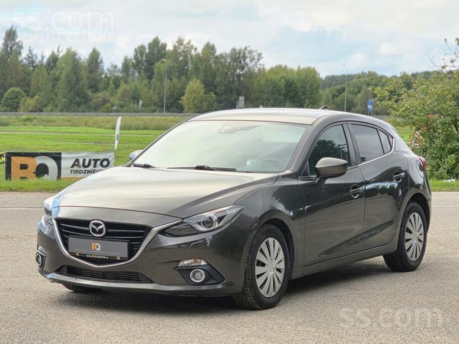 Grey Mazda 3 2015 in Liepaja, with an engine capacity of 2.20 L and mileage of 221 thousand km for 6200 €, photo 3 on AUTOMOTO.COM.LV