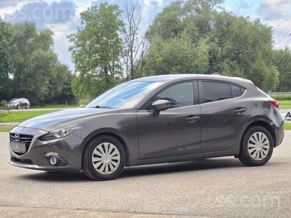Pelēks Mazda 3 2015 Liepāja, ar dzinēja tilpumu 2.20 L un nobraukumu 221 tūkst. km par 6200 €, foto 4 vietnē AUTOMOTO.COM.LV