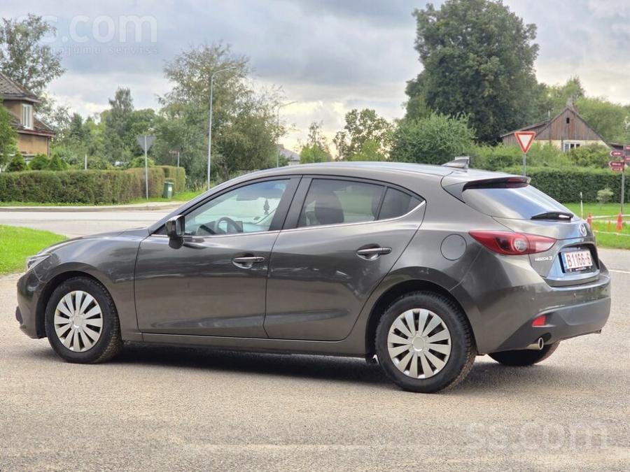 Grey Mazda 3 2015 in Liepaja, with an engine capacity of 2.20 L and mileage of 221 thousand km for 6200 €, photo 5 on AUTOMOTO.COM.LV