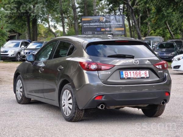 Pelēks Mazda 3 2015 Liepāja, ar dzinēja tilpumu 2.20 L un nobraukumu 221 tūkst. km par 6200 €, foto 8 vietnē AUTOMOTO.COM.LV
