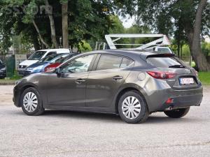 Grey Mazda 3 2015 in Liepaja, with an engine capacity of 2.20 L and mileage of 221 thousand km for 6200 €, photo 9 on AUTOMOTO.COM.LV