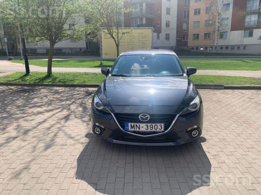 Grey Mazda 3 2016 in Riga, with an engine capacity of 2.20 L and mileage of 158 thousand km for 5000 €, photo 5 on AUTOMOTO.COM.LV