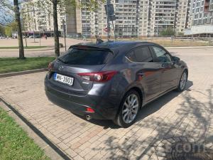 Grey Mazda 3 2016 in Riga, with an engine capacity of 2.20 L and mileage of 158 thousand km for 5000 €, photo 8 on AUTOMOTO.COM.LV