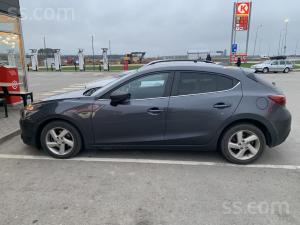 Grey Mazda 3 2016 in Riga, with an engine capacity of 2.20 L and mileage of 158 thousand km for 5000 €, photo 15 on AUTOMOTO.COM.LV