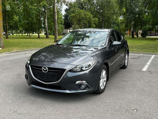 Grey Mazda 3 2016 in Marijampole, with an engine capacity of 2.00 L and mileage of 166 thousand km for 8300 €, photo 1 on AUTOMOTO.COM.LV