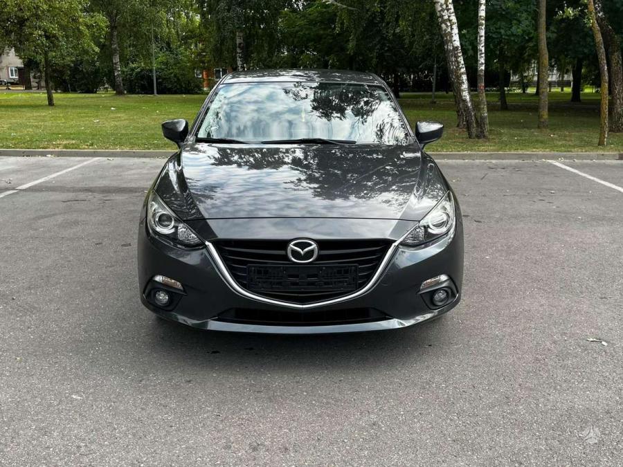 Pelēks Mazda 3 2016 Marijampole, ar dzinēja tilpumu 2.00 L un nobraukumu 166 tūkst. km par 8300 €, foto 3 vietnē AUTOMOTO.COM.LV