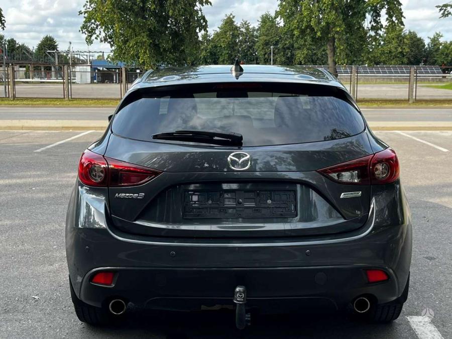 Pelēks Mazda 3 2016 Marijampole, ar dzinēja tilpumu 2.00 L un nobraukumu 166 tūkst. km par 8300 €, foto 9 vietnē AUTOMOTO.COM.LV