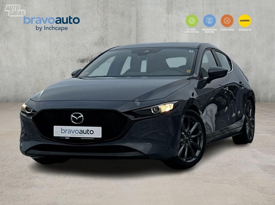 Pelēks Mazda 3 2019 Kauņa, ar dzinēja tilpumu 2.00 L un nobraukumu 99 tūkst. km par 17974 €, foto 1 vietnē AUTOMOTO.COM.LV