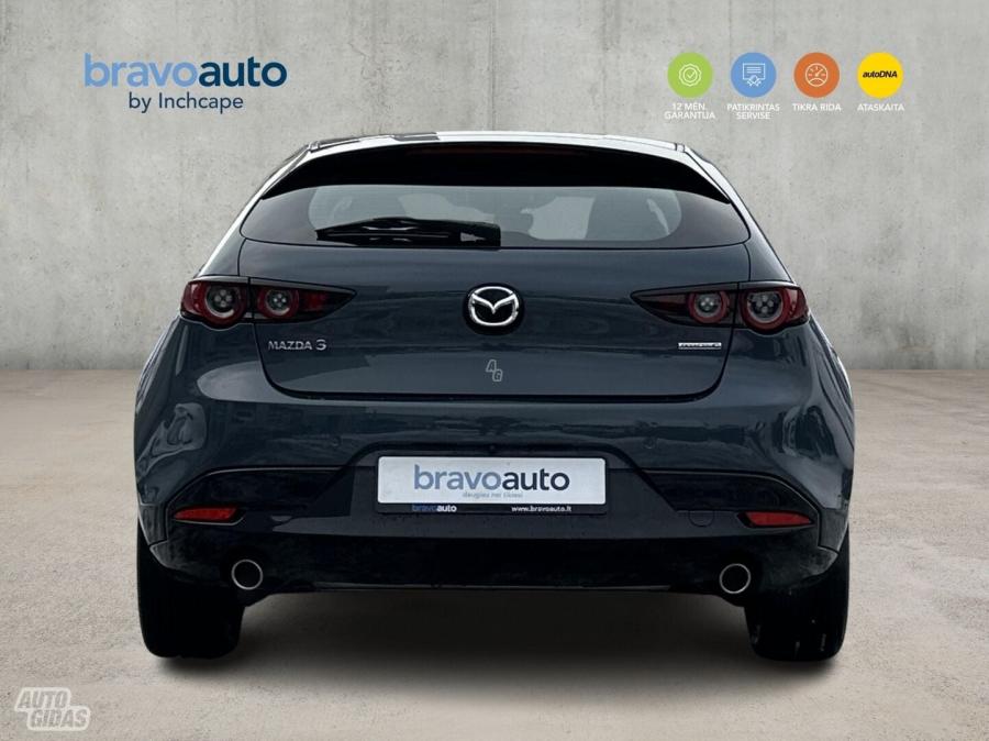 Pelēks Mazda 3 2019 Kauņa, ar dzinēja tilpumu 2.00 L un nobraukumu 99 tūkst. km par 16999 €, foto 4 vietnē AUTOMOTO.COM.LV
