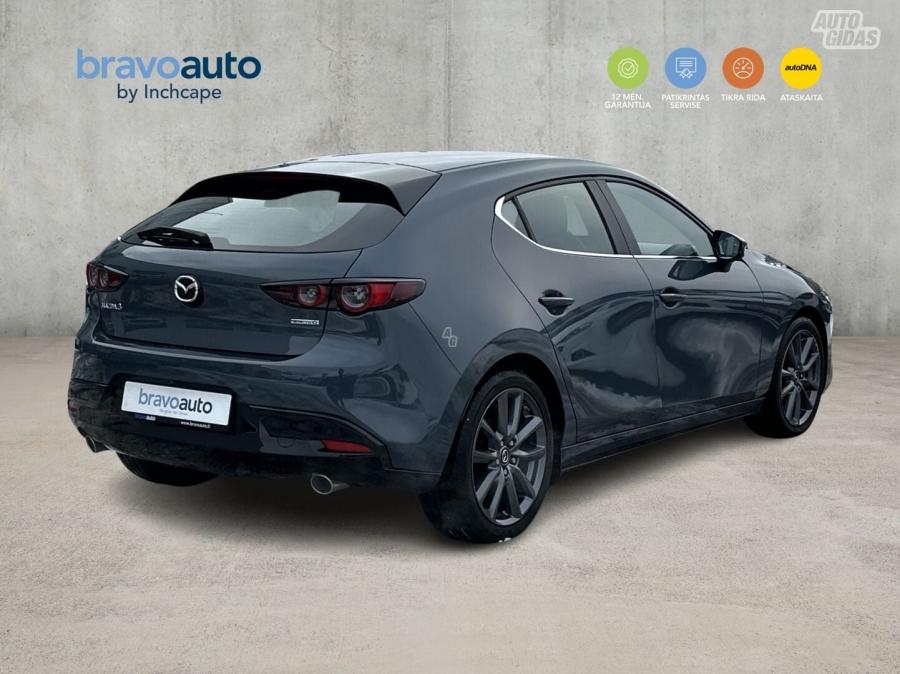 Pelēks Mazda 3 2019 Kauņa, ar dzinēja tilpumu 2.00 L un nobraukumu 99 tūkst. km par 16999 €, foto 5 vietnē AUTOMOTO.COM.LV