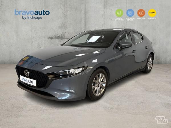 Grey Mazda 3 2019 in Vilnius, with an engine capacity of 2.00 L and mileage of 116 thousand km for 16500 €, photo 1 on AUTOMOTO.COM.LV