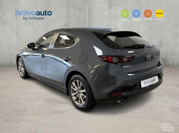 Grey Mazda 3 2019 in Vilnius, with an engine capacity of 2.00 L and mileage of 116 thousand km for 16500 €, photo 3 on AUTOMOTO.COM.LV