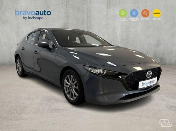 Grey Mazda 3 2019 in Vilnius, with an engine capacity of 2.00 L and mileage of 116 thousand km for 16500 €, photo 6 on AUTOMOTO.COM.LV