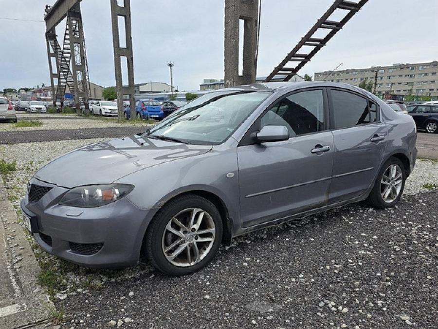 Grey Mazda 3 2005 in Tallinn, with an engine capacity of 1.60 L and mileage of 138 thousand km for 499 €, photo 3 on AUTOMOTO.COM.LV