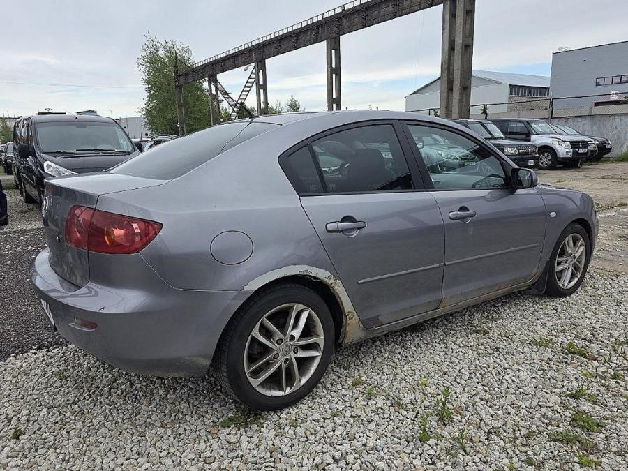 Grey Mazda 3 2005 in Tallinn, with an engine capacity of 1.60 L and mileage of 138 thousand km for 499 €, photo 11 on AUTOMOTO.COM.LV