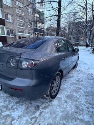 Pelēks Mazda 3 2006 Kauņa, ar dzinēja tilpumu 1.60 L un nobraukumu 203 tūkst. km par 1750 €, foto 5 vietnē AUTOMOTO.COM.LV