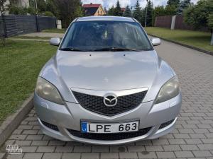 Серый Мазда 3 2006 в Вильнюс, объемом двигателя 1.60 л и пробегом 217 тыс. км за 750 €, фото  на AUTOMOTO.COM.LV