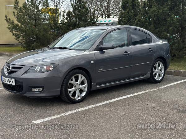 Grey Mazda 3 2007 in Tallinn, with an engine capacity of 2.30 L and mileage of 131 thousand km for 1499 €, photo 2 on AUTOMOTO.COM.LV