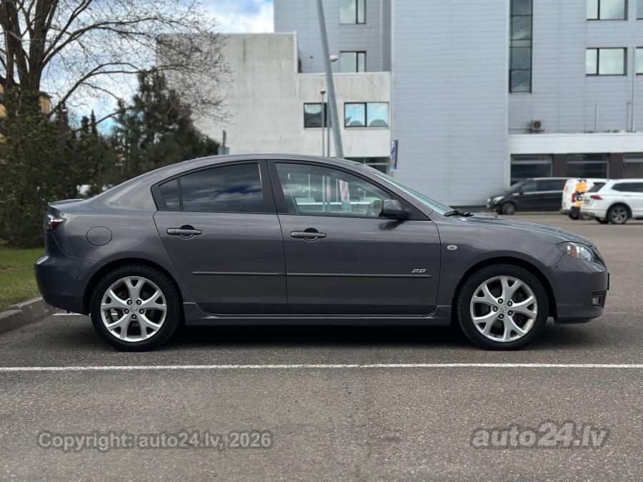 Grey Mazda 3 2007 in Tallinn, with an engine capacity of 2.30 L and mileage of 131 thousand km for 1499 €, photo 6 on AUTOMOTO.COM.LV