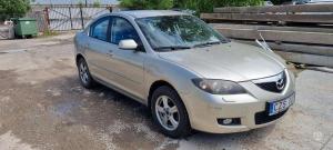 Grey Mazda 3 2007 in Vilnius, with an engine capacity of 1.60 L and mileage of 72 thousand km for 1250 €, photo  on AUTOMOTO.COM.LV