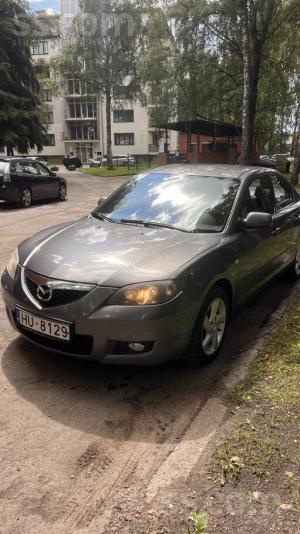 Pelēks Mazda 3 2007 Rīga, ar dzinēja tilpumu 1.60 L un nobraukumu 210 tūkst. km par 1000 €, foto 3 vietnē AUTOMOTO.COM.LV