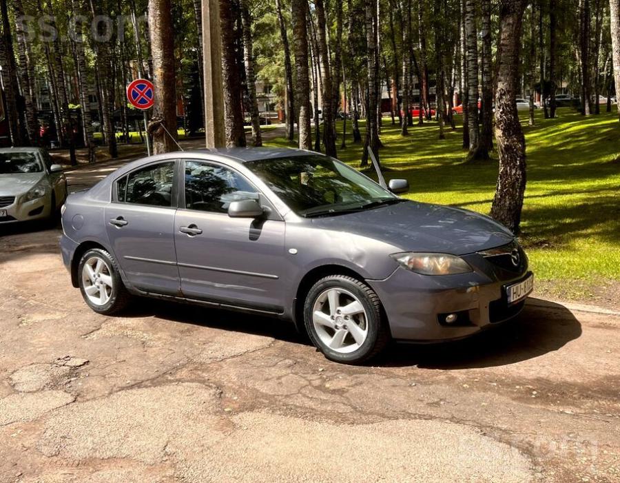 Pelēks Mazda 3 2007 Rīga, ar dzinēja tilpumu 1.60 L un nobraukumu 210 tūkst. km par 1000 €, foto 4 vietnē AUTOMOTO.COM.LV