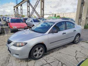 Grey Mazda 3 2007 in Tallinn, with an engine capacity of 1.60 L and mileage of 173 thousand km for 399 €, photo 3 on AUTOMOTO.COM.LV