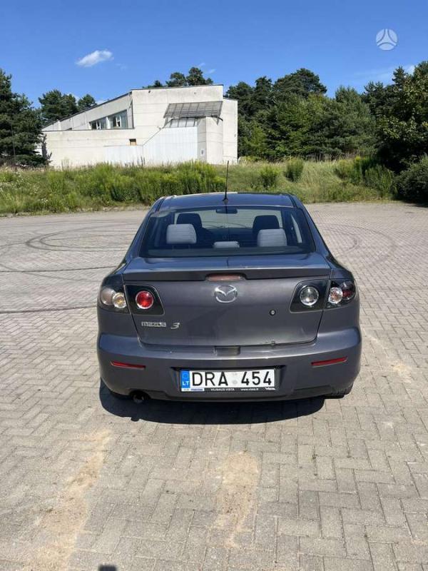 Серый Мазда 3 2008 в Вильнюс, объемом двигателя 1.60 л и пробегом 156 тыс. км за 600 €, фото 4 на AUTOMOTO.COM.LV