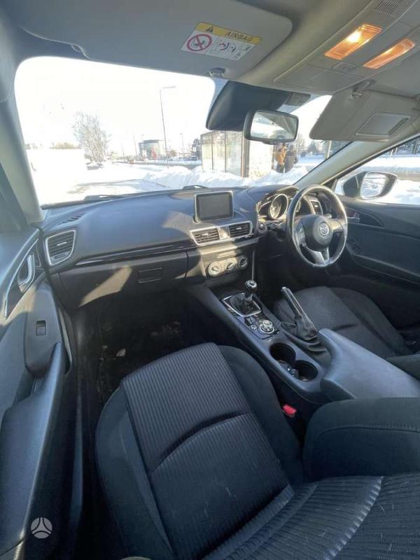Pelēks Mazda 3 2014 Kauņa, ar dzinēja tilpumu 2.19 L un nobraukumu 222 tūkst. km par 4500 €, foto 10 vietnē AUTOMOTO.COM.LV