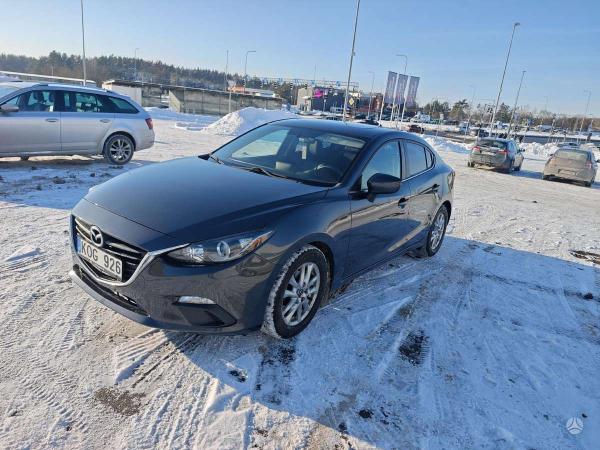 Pelēks Mazda 3 2014 Viļņa, ar dzinēja tilpumu 2.00 L un nobraukumu 222 tūkst. km par 7500 €, foto 2 vietnē AUTOMOTO.COM.LV