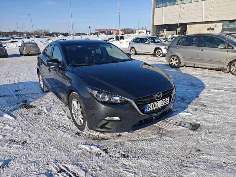 Pelēks Mazda 3 2014 Viļņa, ar dzinēja tilpumu 2.00 L un nobraukumu 222 tūkst. km par 7500 €, foto 4 vietnē AUTOMOTO.COM.LV