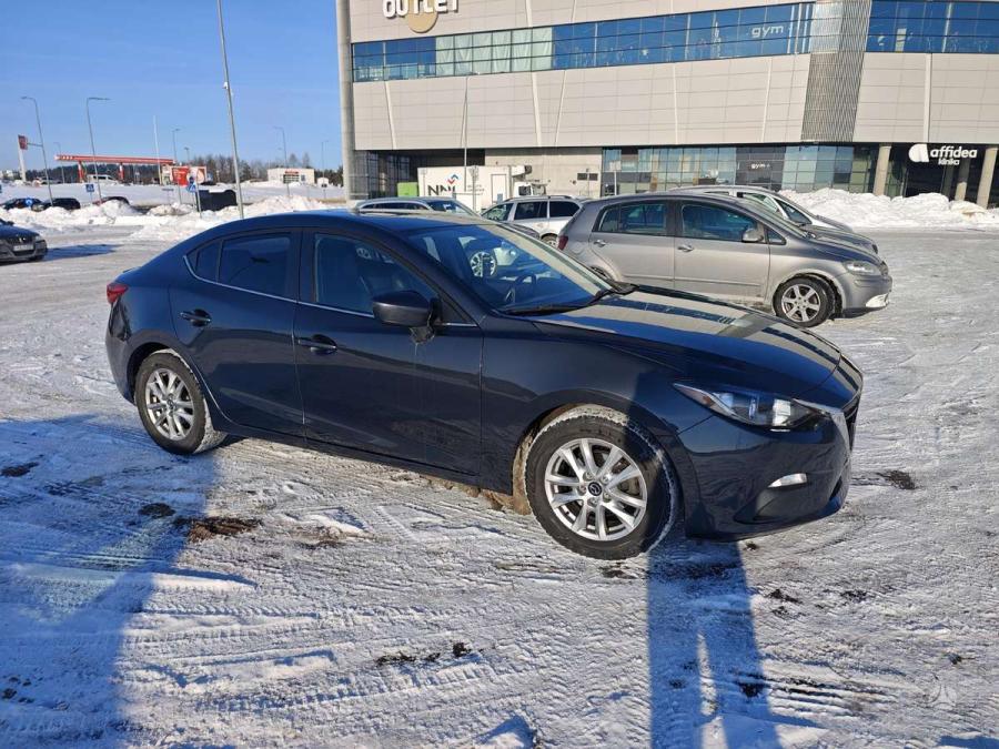Pelēks Mazda 3 2014 Viļņa, ar dzinēja tilpumu 2.00 L un nobraukumu 222 tūkst. km par 7500 €, foto 5 vietnē AUTOMOTO.COM.LV