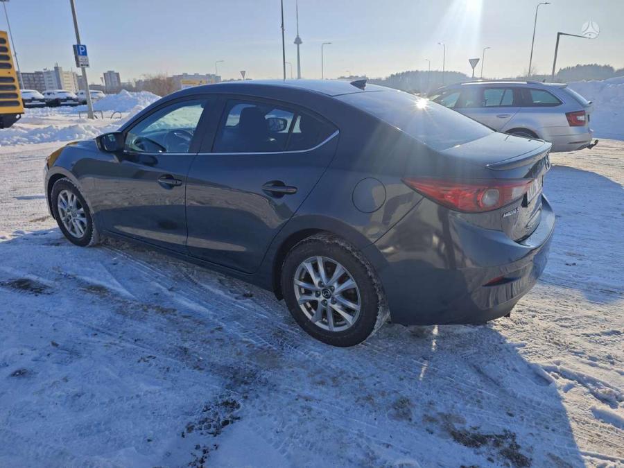 Pelēks Mazda 3 2014 Viļņa, ar dzinēja tilpumu 2.00 L un nobraukumu 222 tūkst. km par 7500 €, foto 9 vietnē AUTOMOTO.COM.LV
