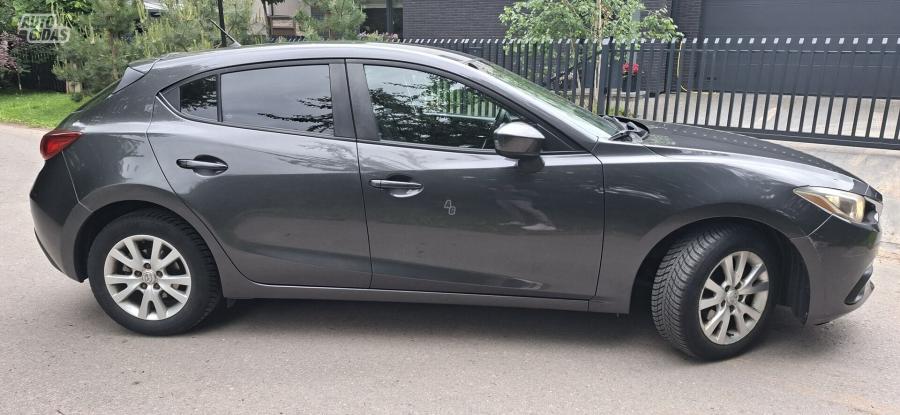 Grey Mazda 3 2014 in Vilnius, with an engine capacity of 2.00 L and mileage of 69 thousand km for 6000 €, photo 4 on AUTOMOTO.COM.LV