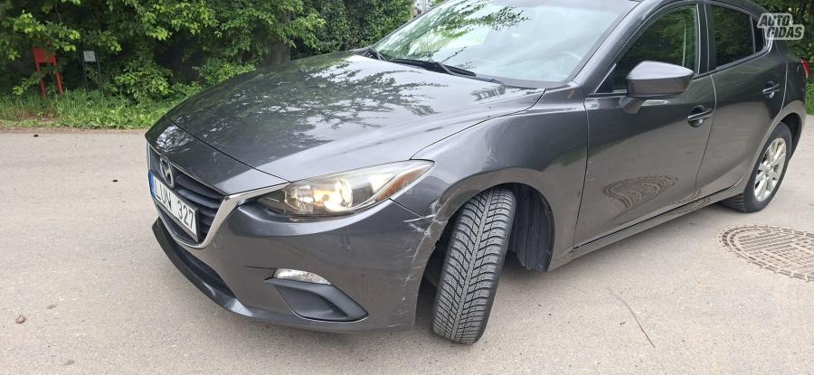 Grey Mazda 3 2014 in Vilnius, with an engine capacity of 2.00 L and mileage of 69 thousand km for 6000 €, photo 9 on AUTOMOTO.COM.LV