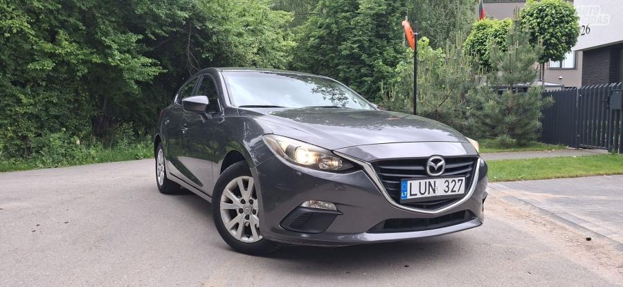 Grey Mazda 3 2014 in Vilnius, with an engine capacity of 2.00 L and mileage of 69 thousand km for 6000 €, photo 10 on AUTOMOTO.COM.LV