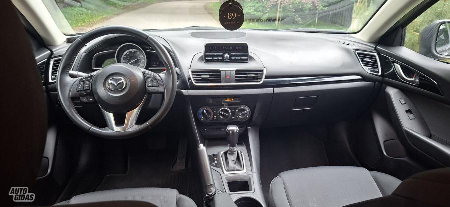 Grey Mazda 3 2014 in Vilnius, with an engine capacity of 2.00 L and mileage of 69 thousand km for 6000 €, photo 11 on AUTOMOTO.COM.LV
